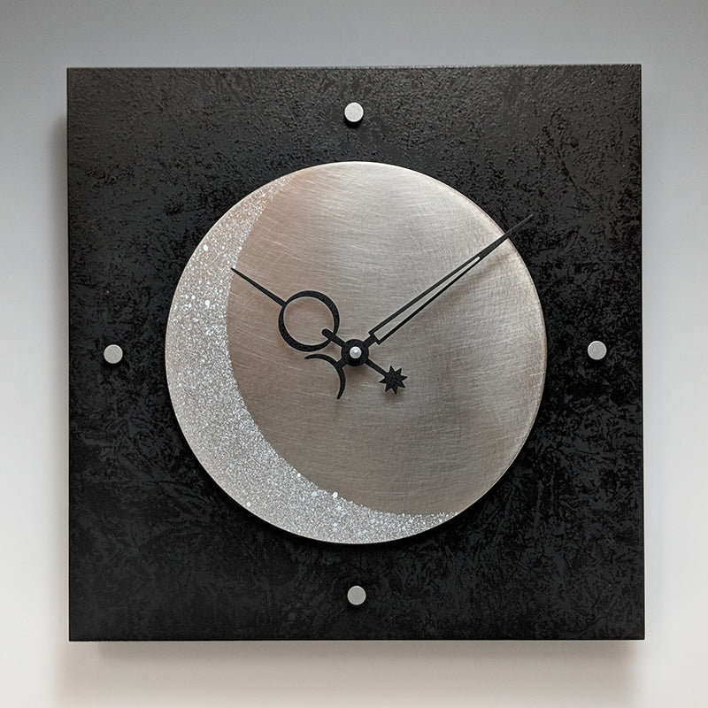 Square Eclipse Clock – SHAPIRO'S Gallery
